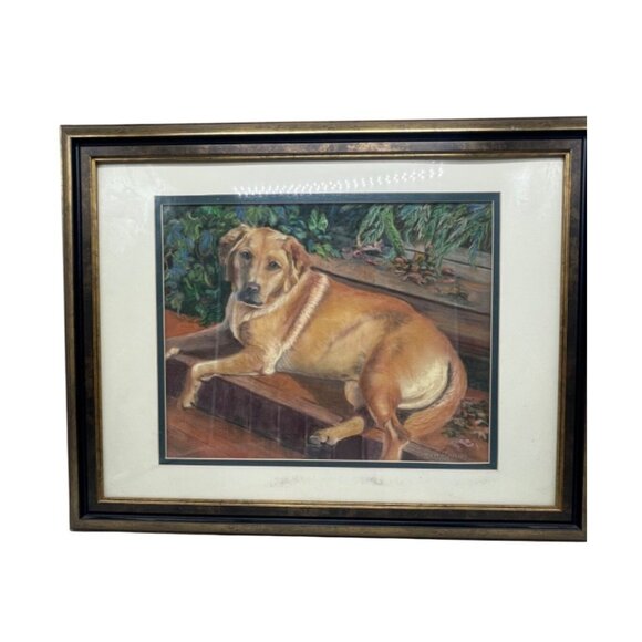 Joan Haynes | Accents | Frame Joan Haynes Pastel Dog Portrait Wall Art ...